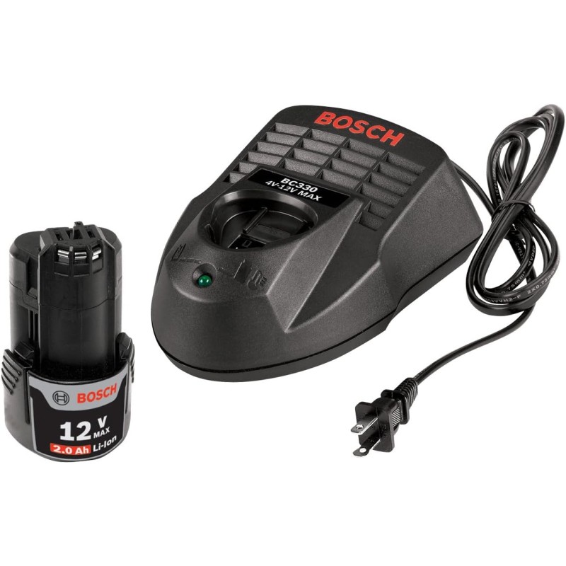 Bosch BAT414 12-Volt Max Lithium-Ion 2.0Ah High Capacity Battery ... Bosch BAT414 12-Volt Max Lithium-Ion 2.0Ah High Capacity Battery ...
